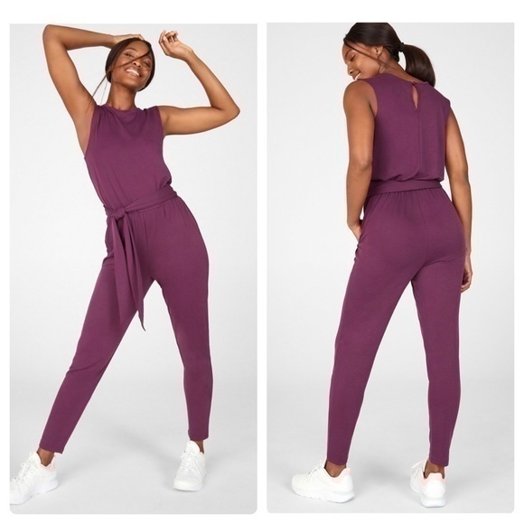 Fabletics | Pants & Jumpsuits | Nwt Fabletics Carli Dark Eggplant ...
